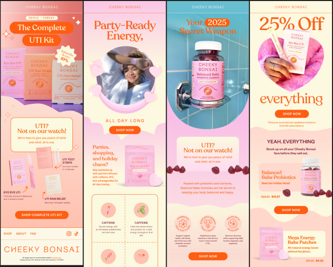 Free Templates - Wellness Email Campaign Design In Klaviyo