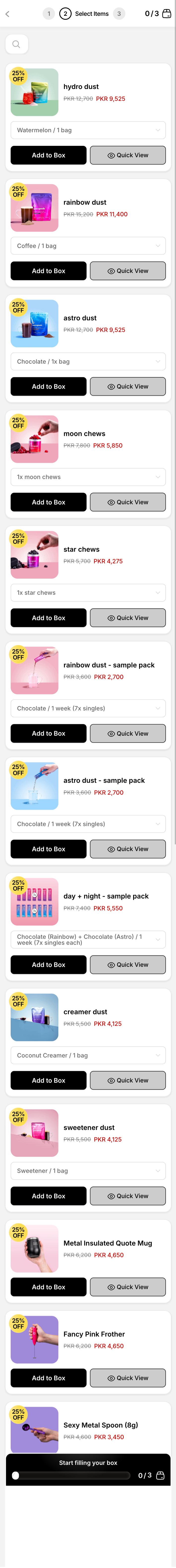 Builder Page Shopify